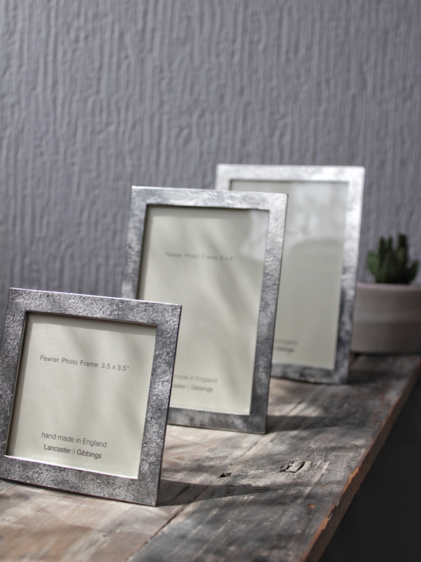 Sandstone Pewter Frame