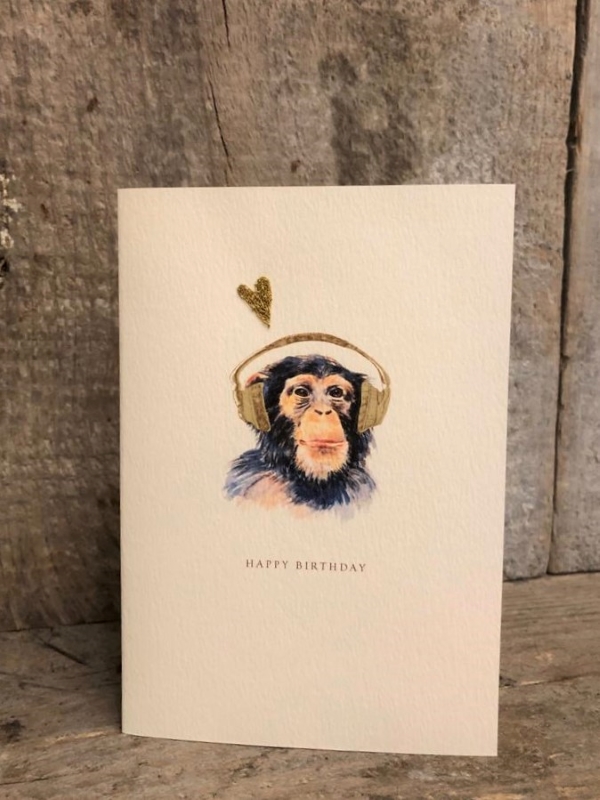 ED Chimpanzee Card